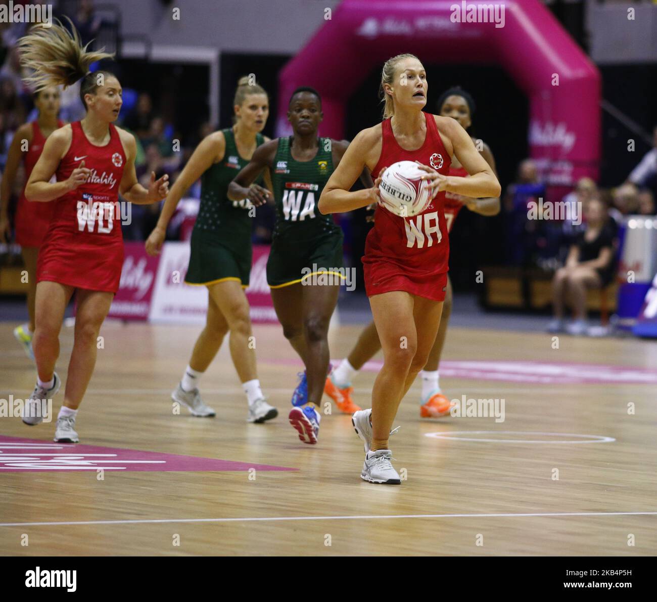 Chelsea Pitman of England Roses During Netball Quad Series Vitality ...