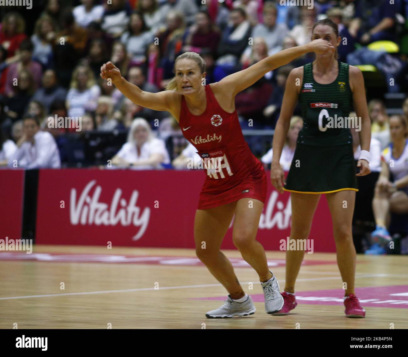 Chelsea Pitman of England Roses During Netball Quad Series Vitality ...
