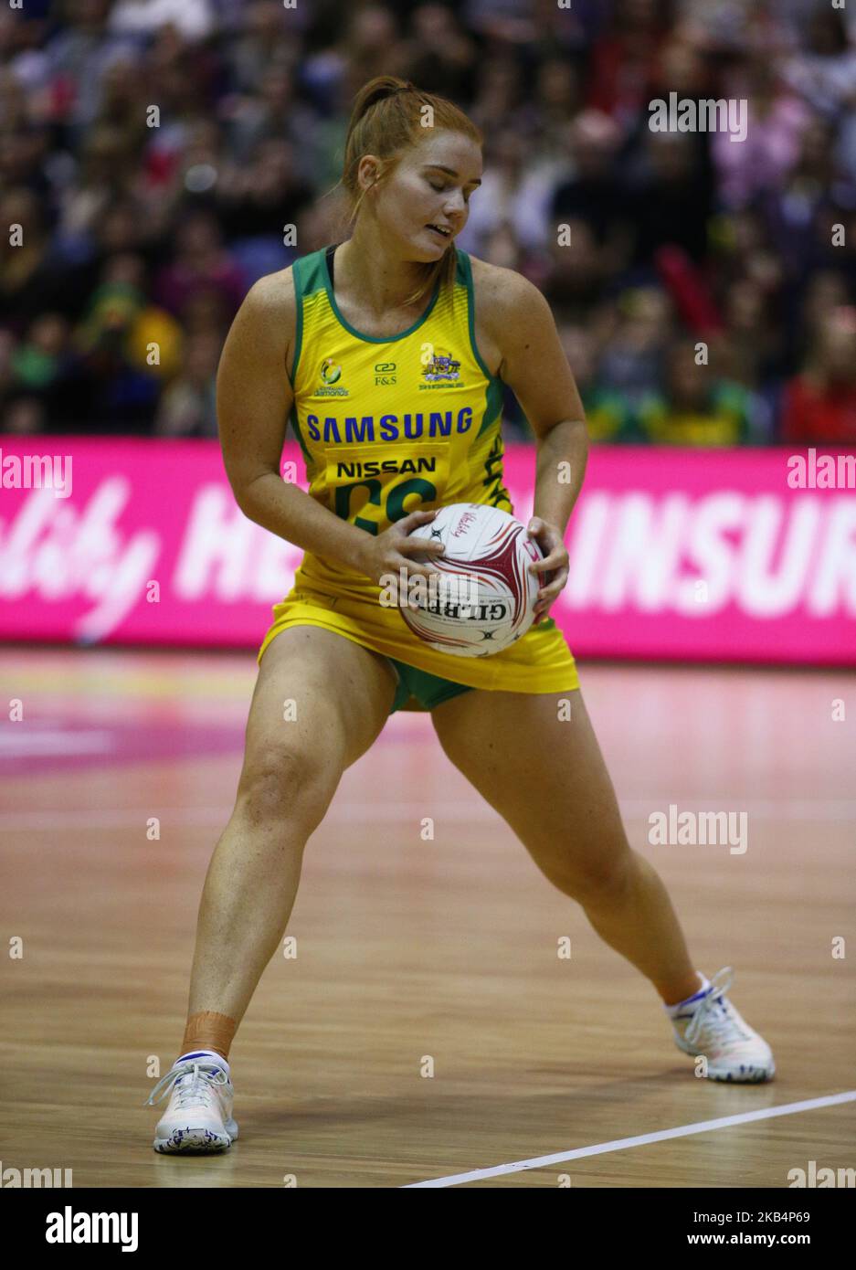 Stephanie Wood of Australia Diamonds During Netball Quad Series ...