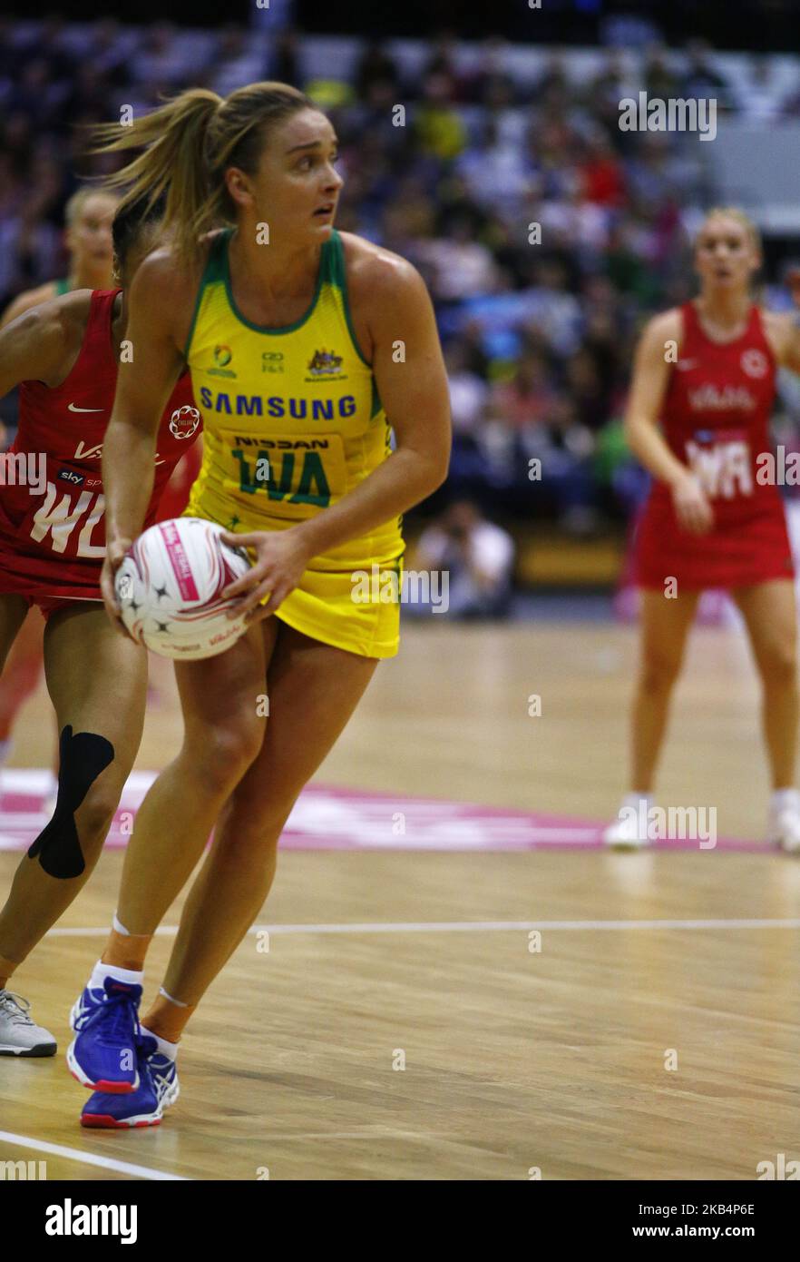 Liz Watson of Australia Diamonds During Netball Quad Series Vitality ...