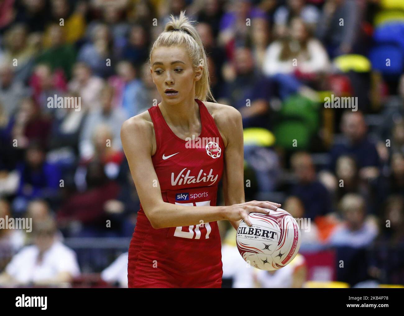 Helen Housby of England Roses During Netball Quad Series Vitality ...