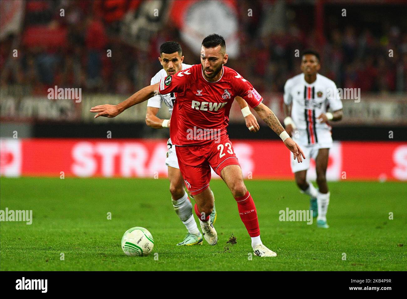 GERMANY, COLOGNE - NOVEMBER 3, 2022: Sargis Adamyan. The match of UEFA ...