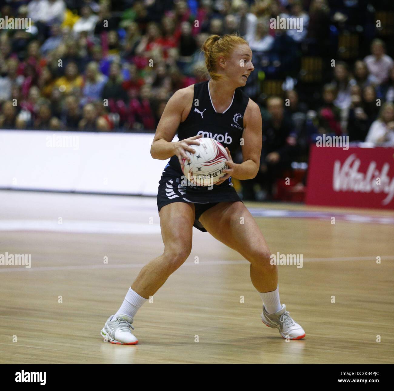 Samantha Sinclair of New Zealand Silver Ferns During Netball Quad ...