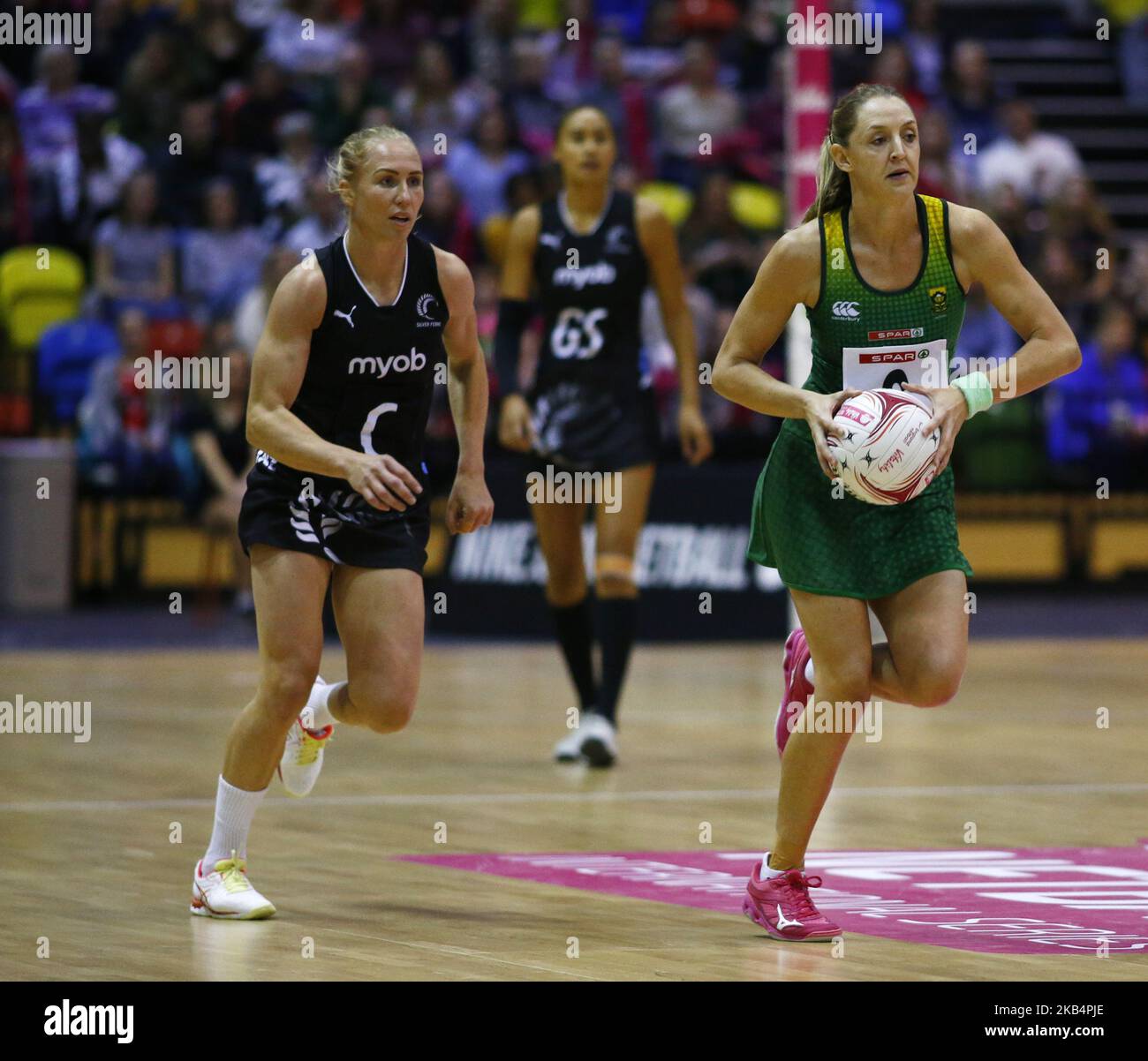 Erin Burger of South Africa (SPAR Proteas) During Netball Quad Series ...