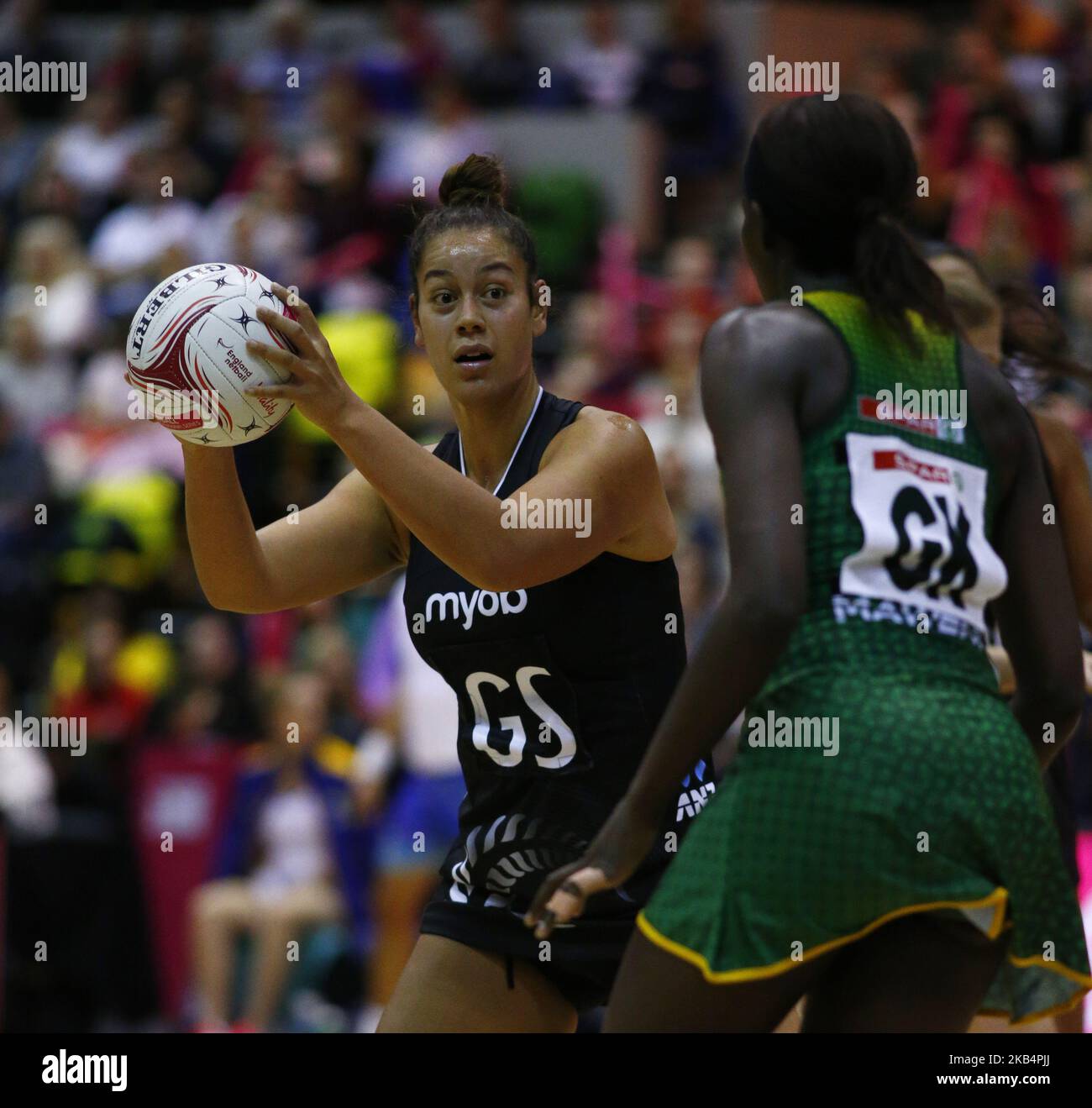 Maria Folau of New Zealand Silver Ferns During Netball Quad Series ...