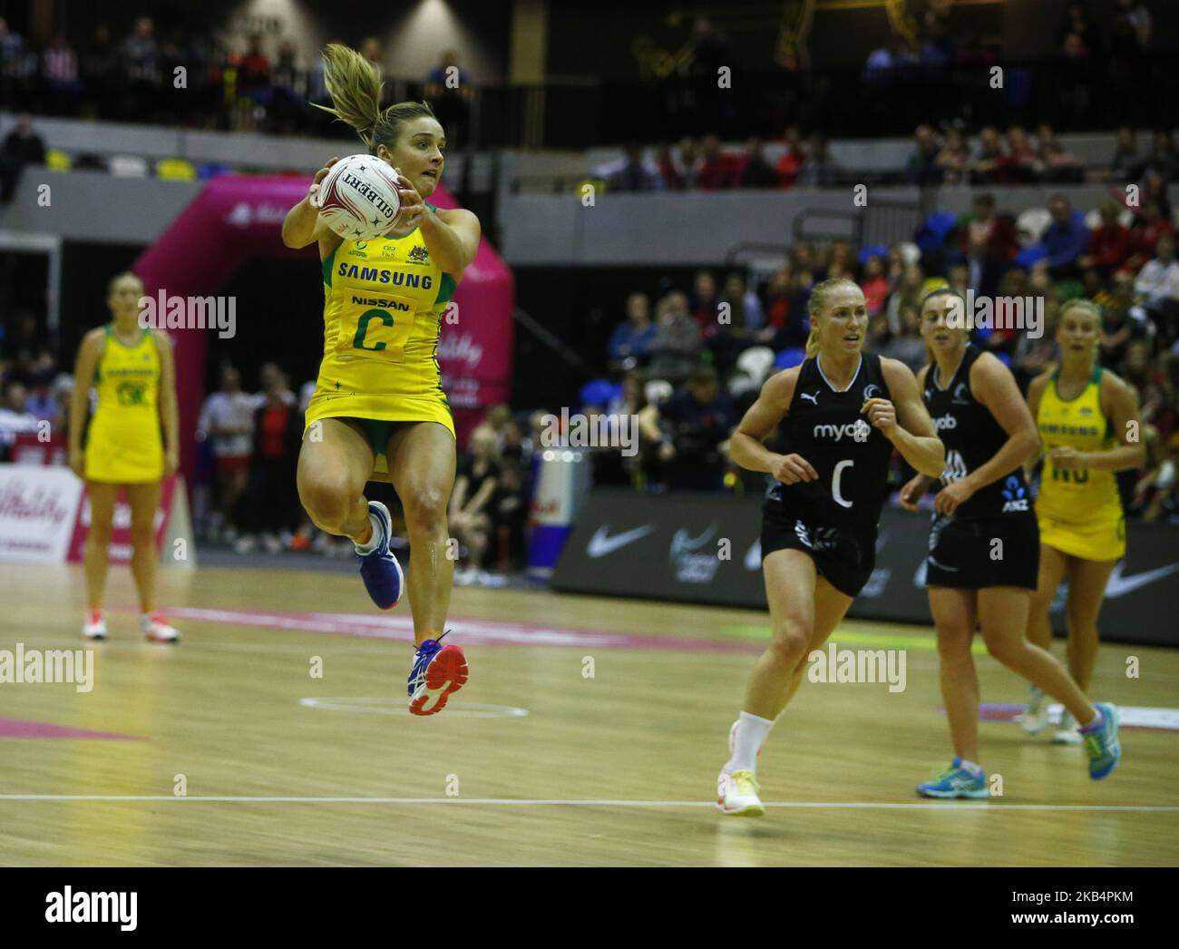 Liz Watson of Australia Diamonds During Netball Quad Series Vitality ...