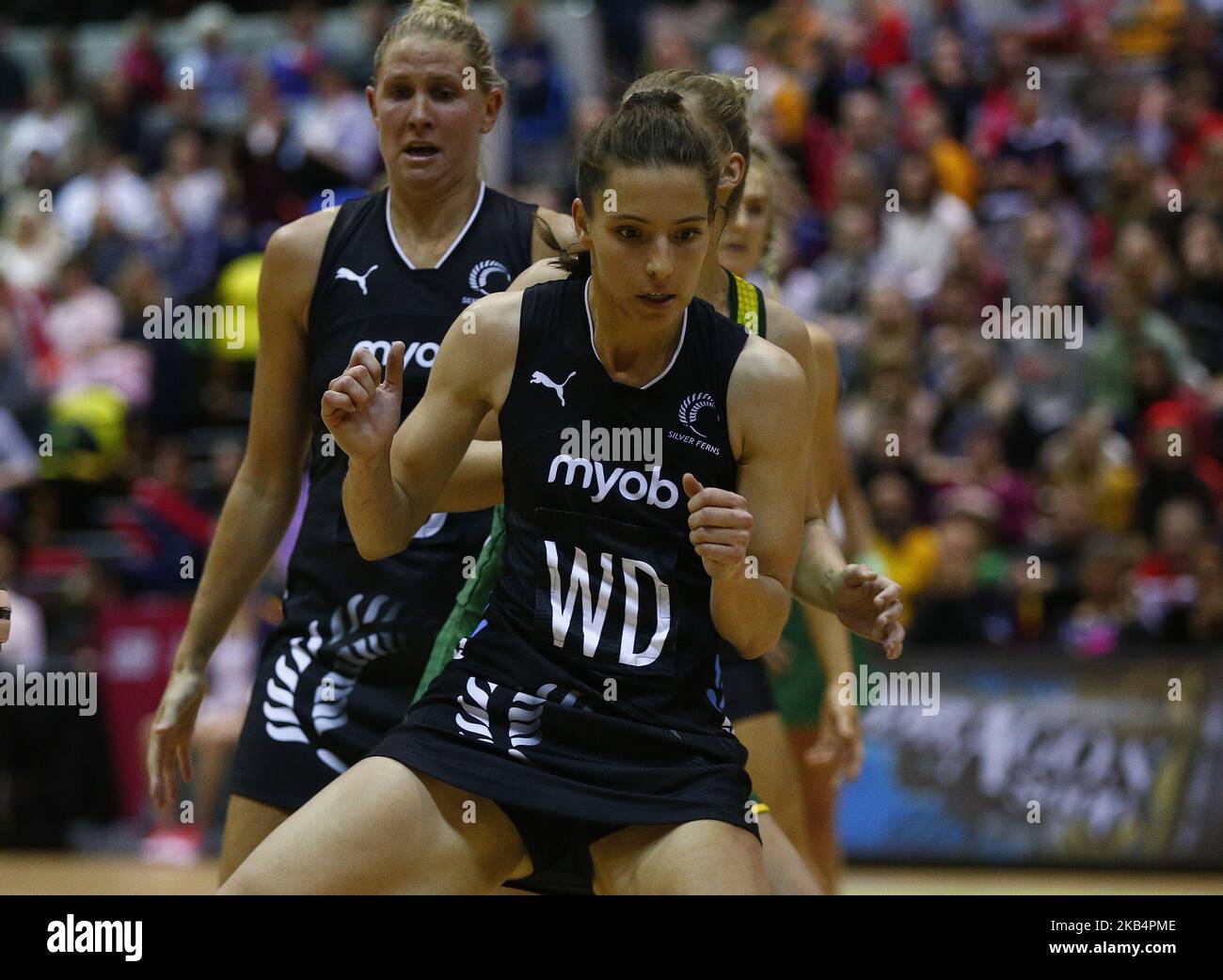 Karin Burger of New Zealand Silver Ferns During Netball Quad Series ...