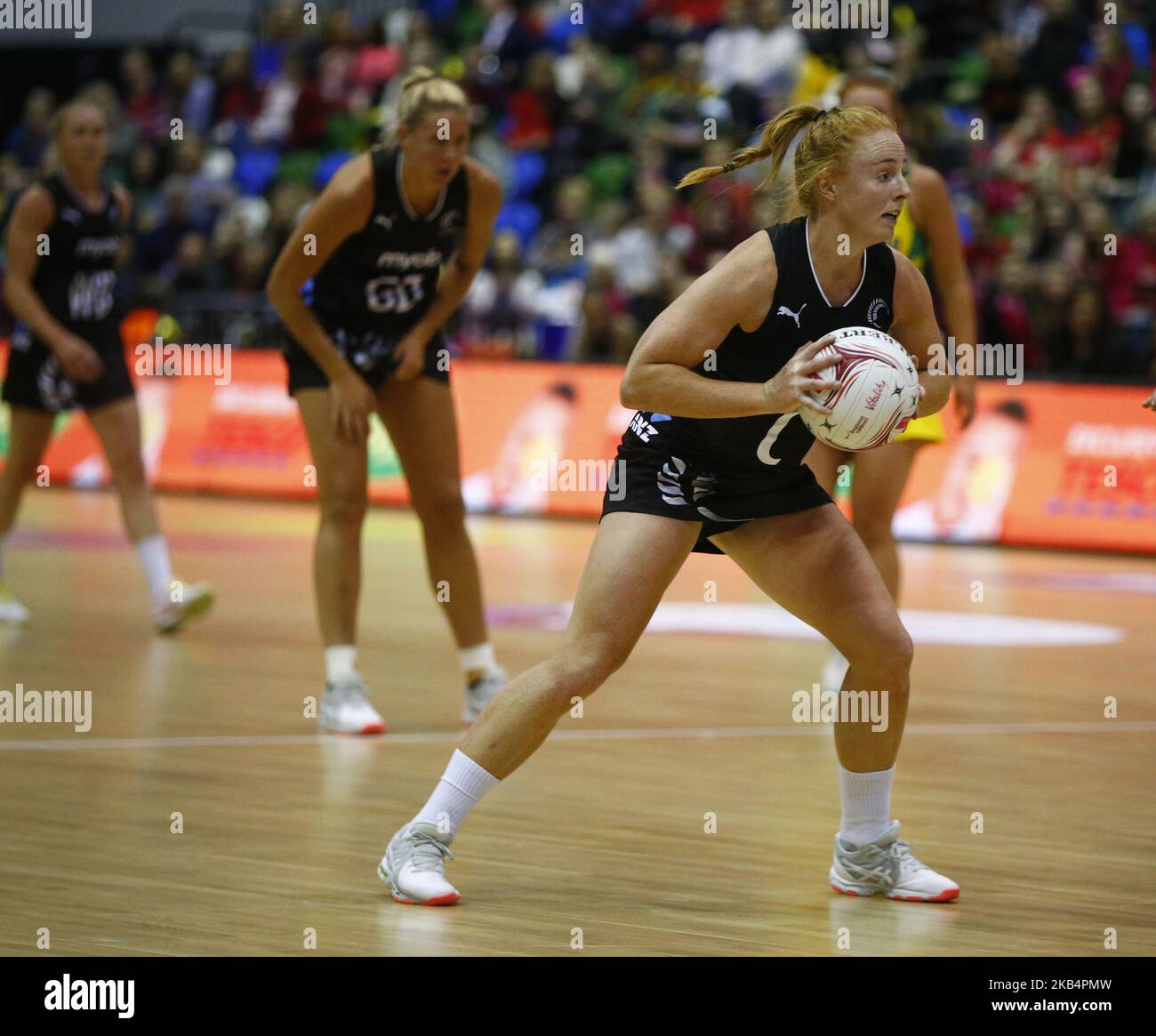 Samantha Sinclair of New Zealand Silver Ferns During Netball Quad ...