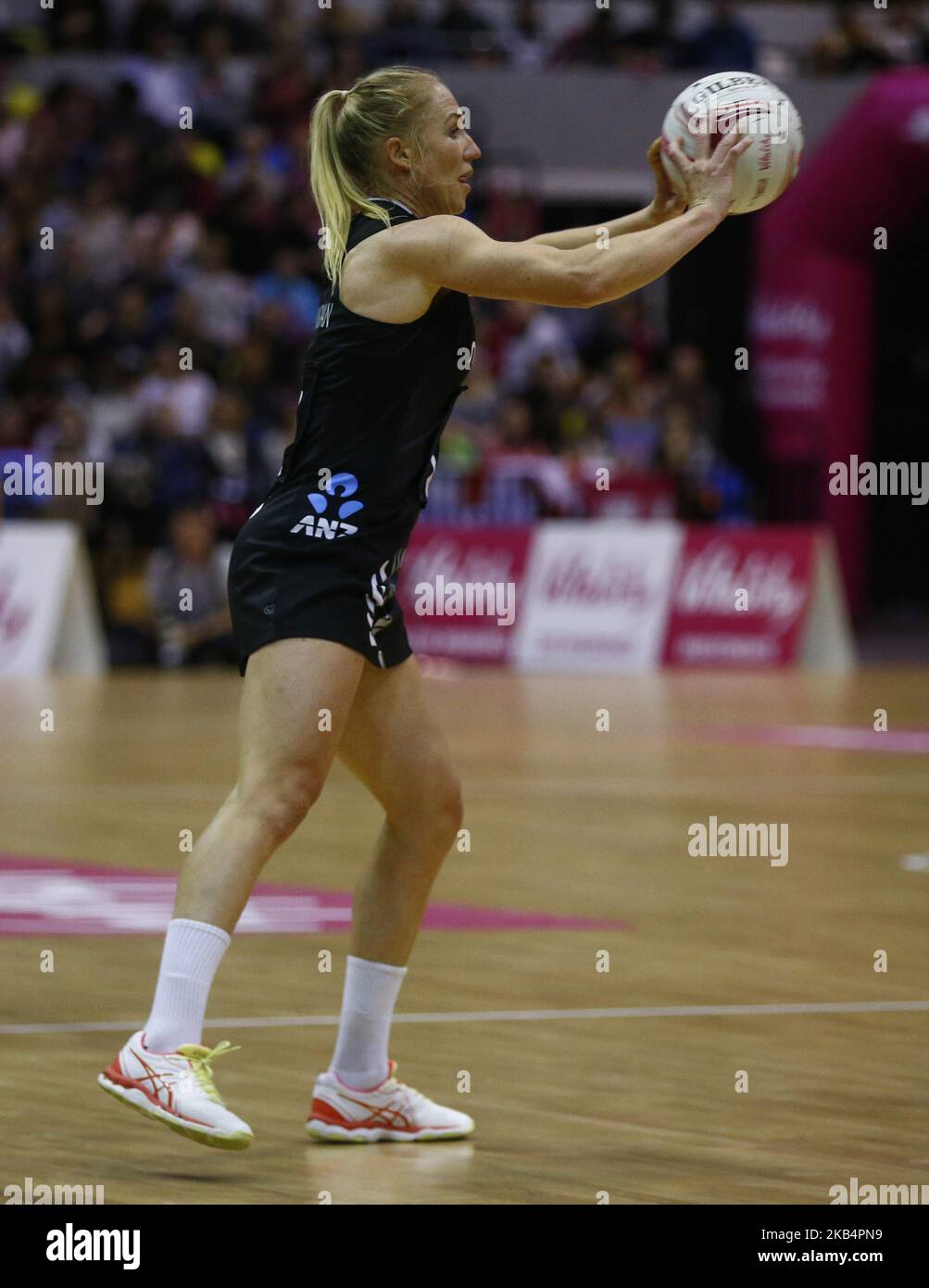 Gina Crampton of New Zealand Silver Ferns During Netball Quad Series ...