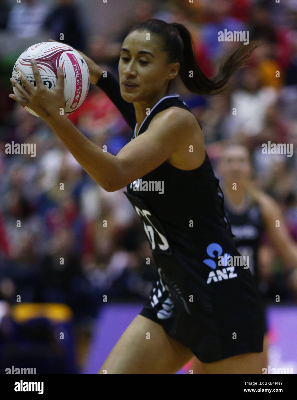 Maria Folau of New Zealand Silver Ferns During Netball Quad Series ...