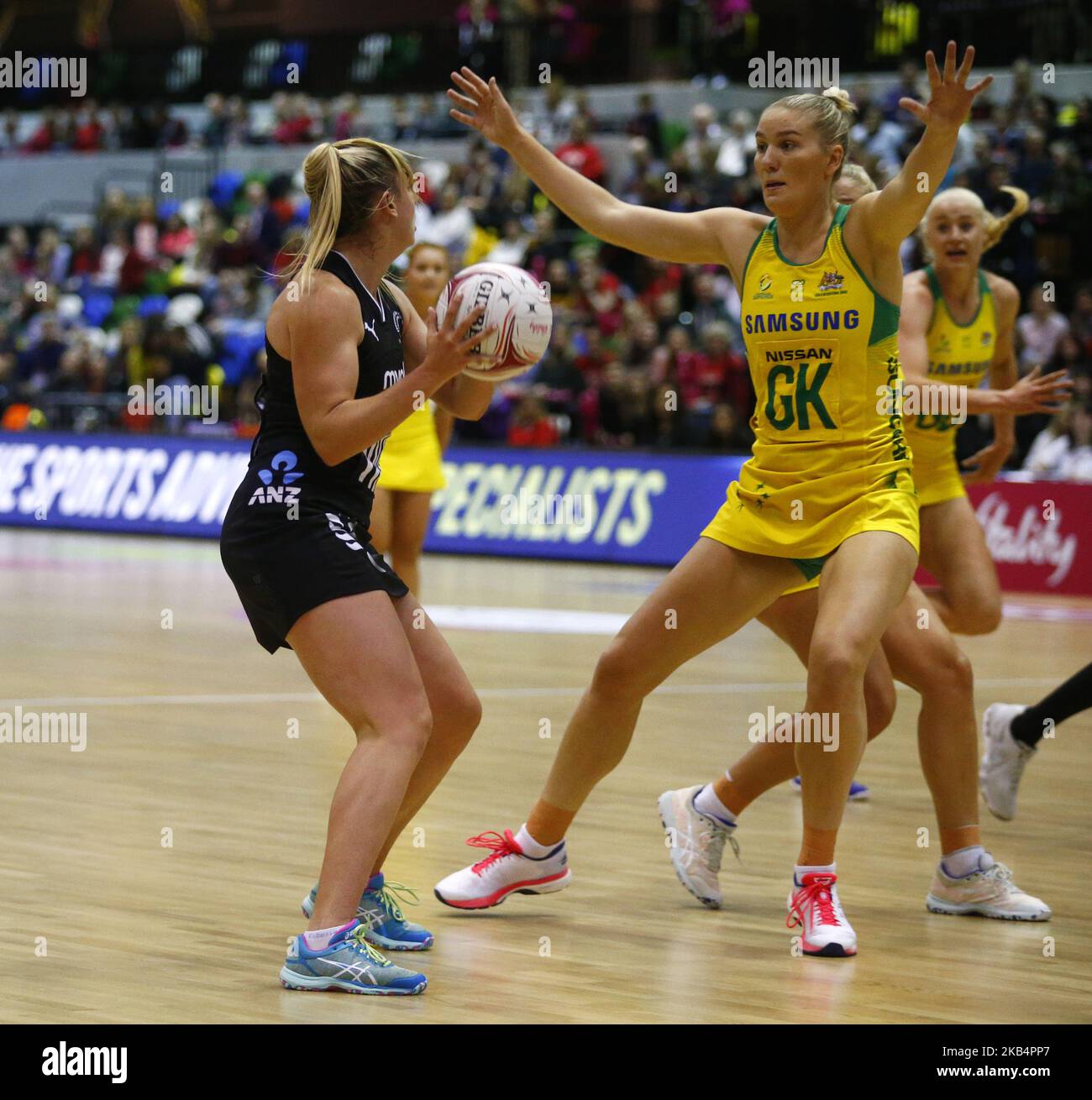 Courtney Bruce of Australia Diamonds During Netball Quad Series ...