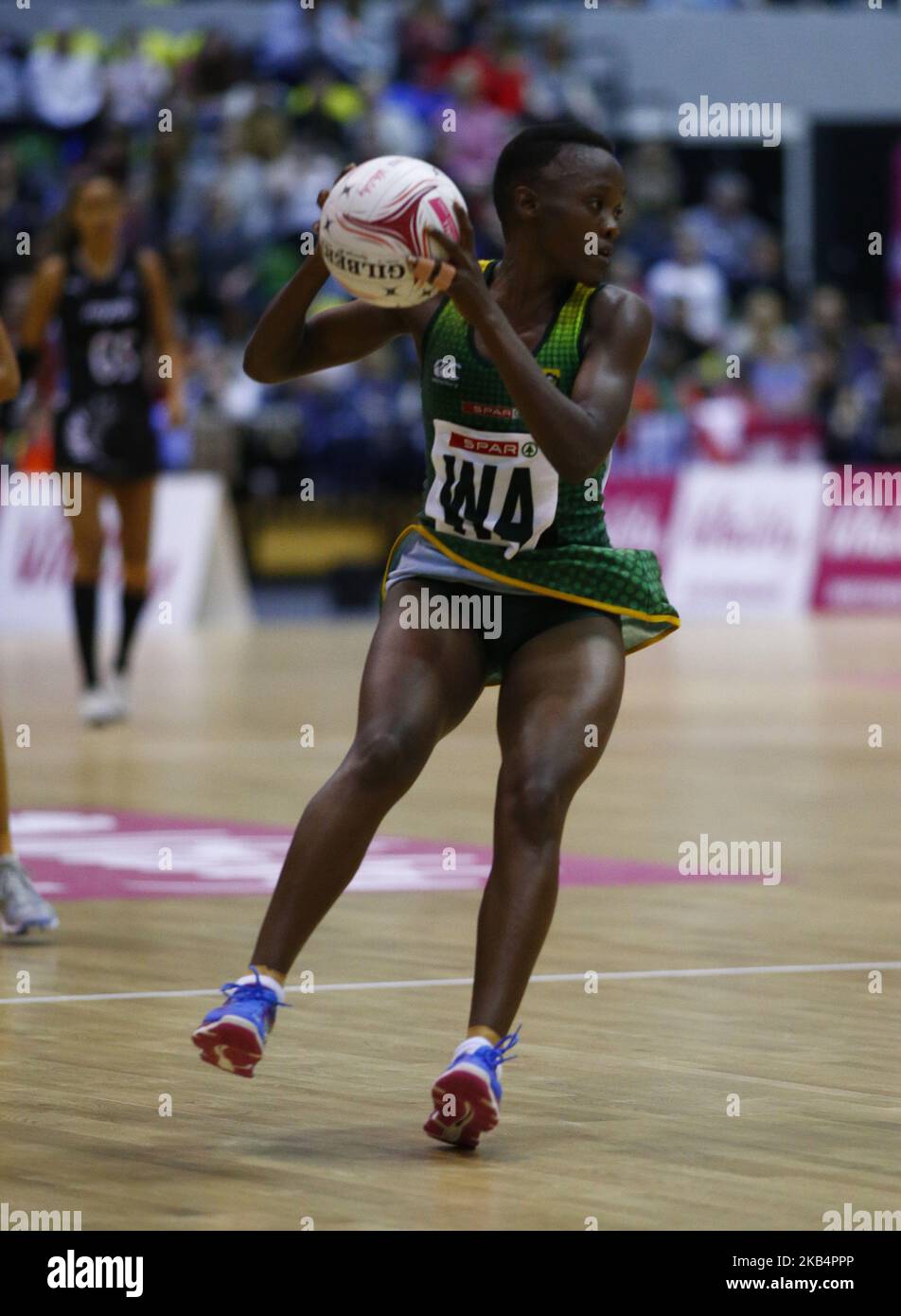 Bongiwe Msomi of South Africa During Netball Quad Series Vitality ...