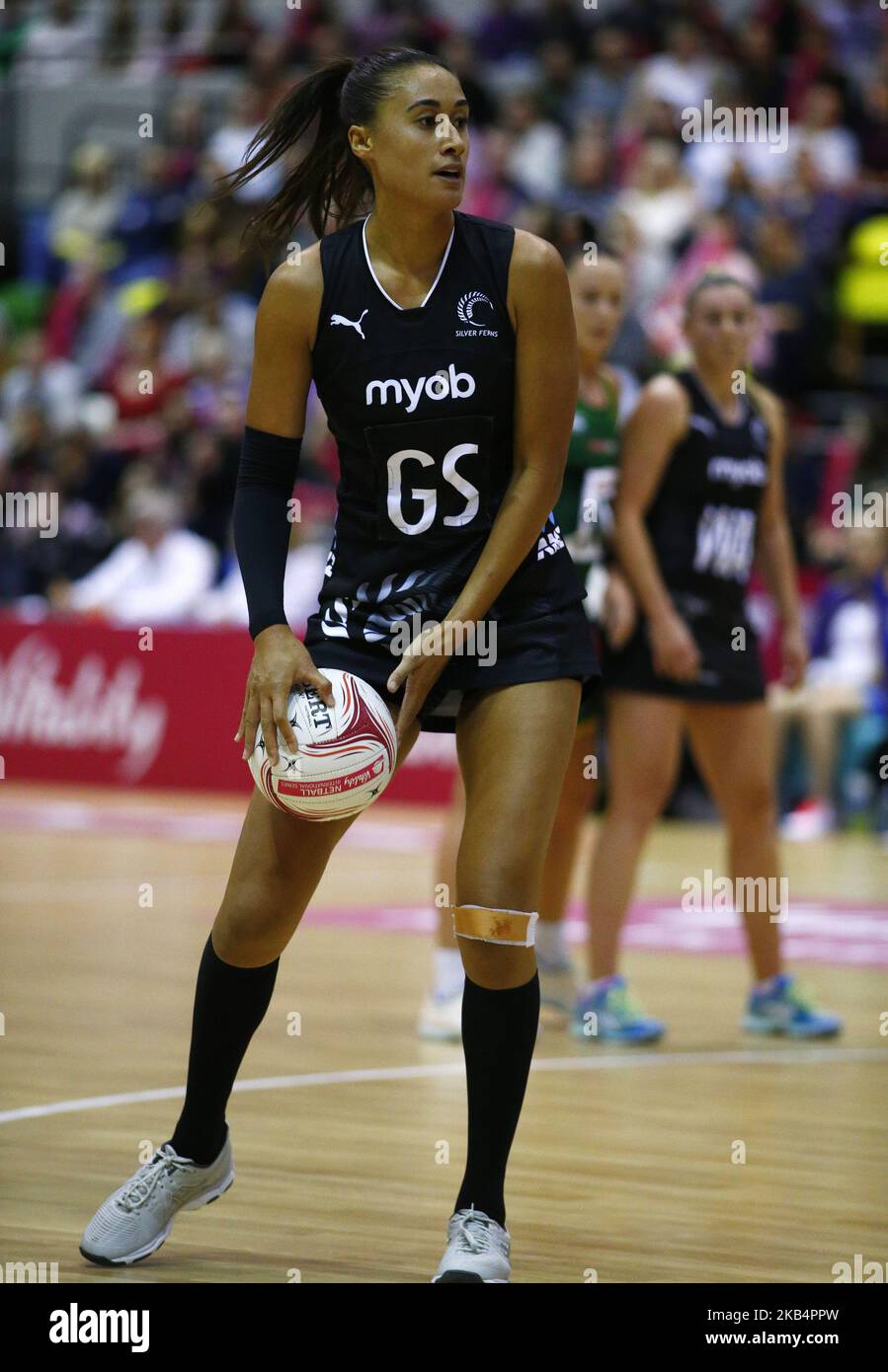 Maria Folau of New Zealand Silver Ferns During Netball Quad Series ...