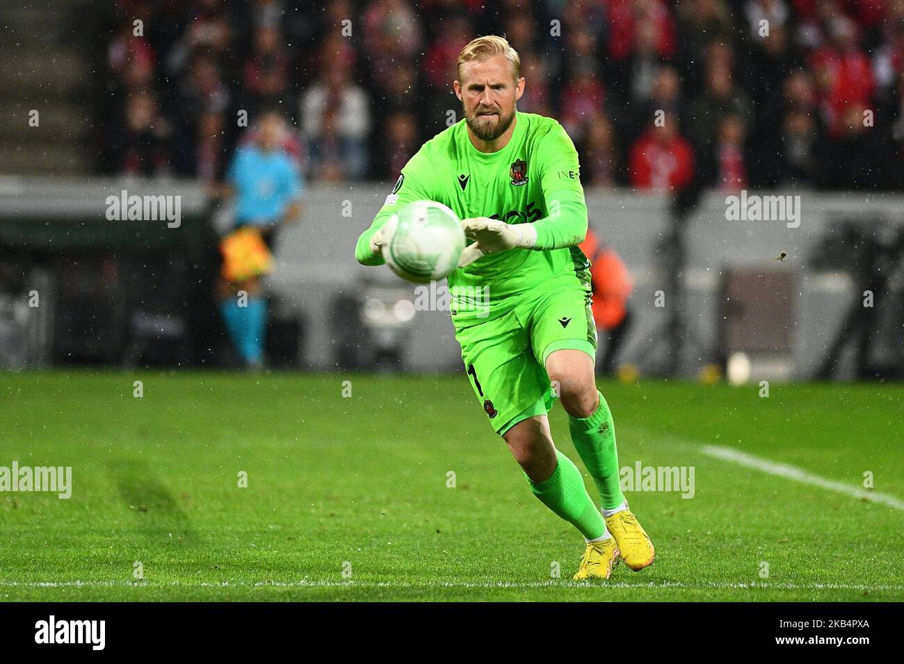 GERMANY, COLOGNE - NOVEMBER 3, 2022: Kasper Schmeichel. The match of ...