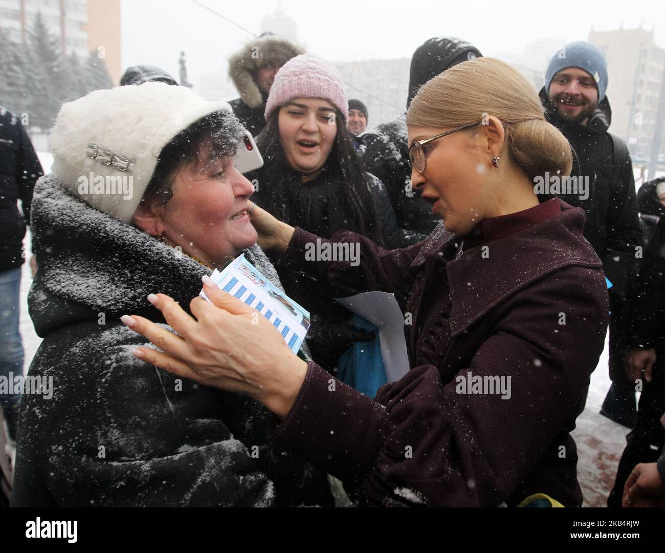 Yulia Tymoshenko, Ukrainian politican and leader of the "Batkivshchyna ...