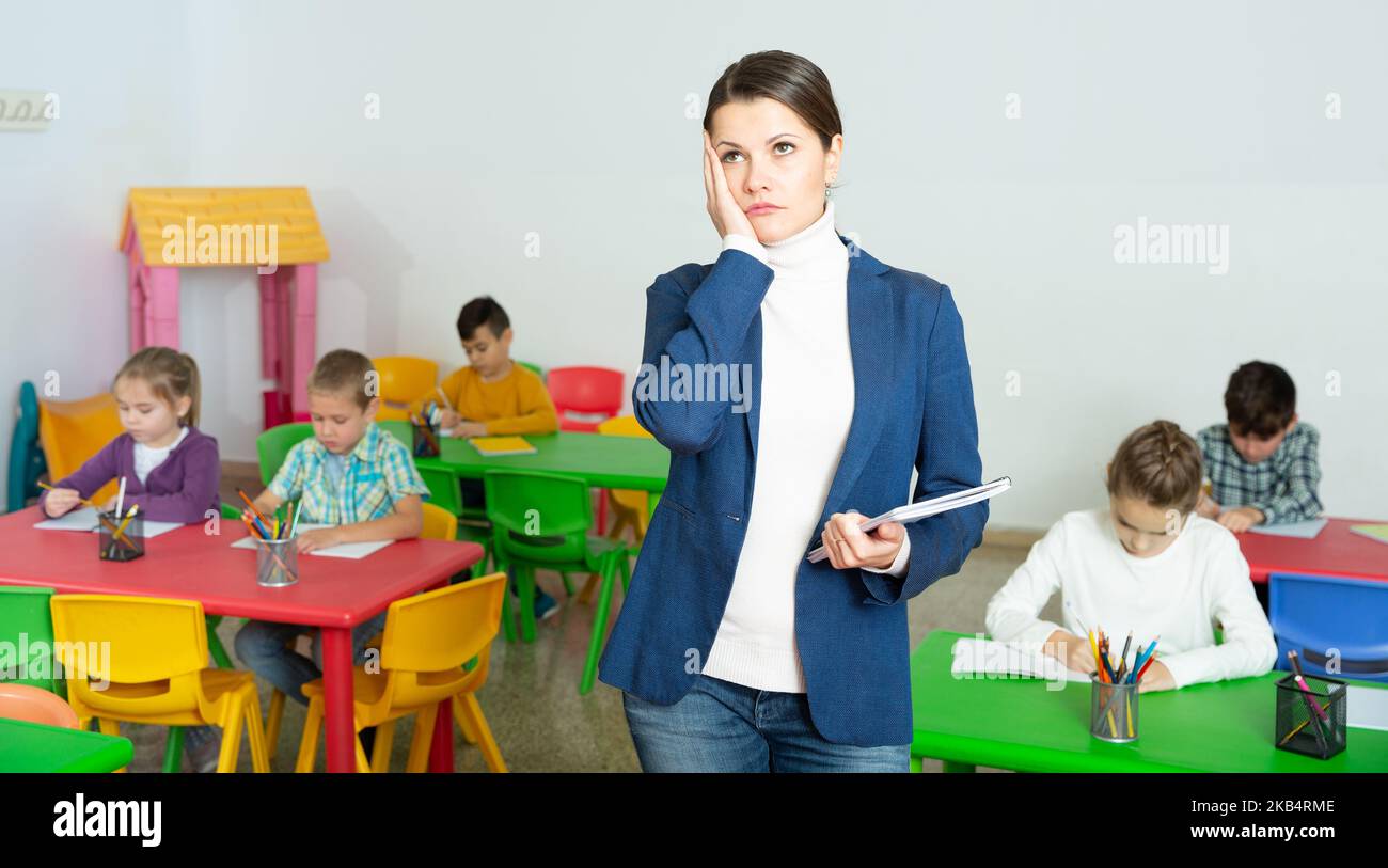 Elementary school student assessment hi-res stock photography and ...