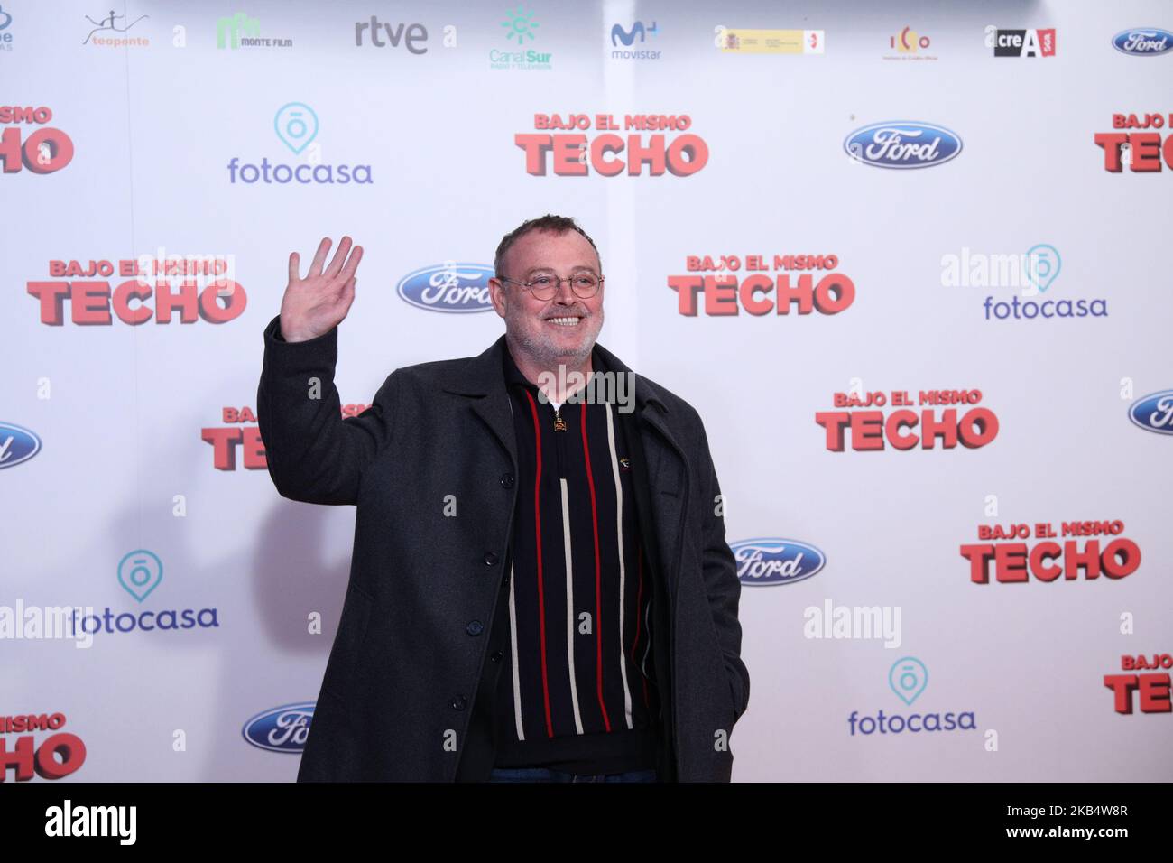 Pablo Carbonell, Spanish showman, attended the premiere, posing in the ...