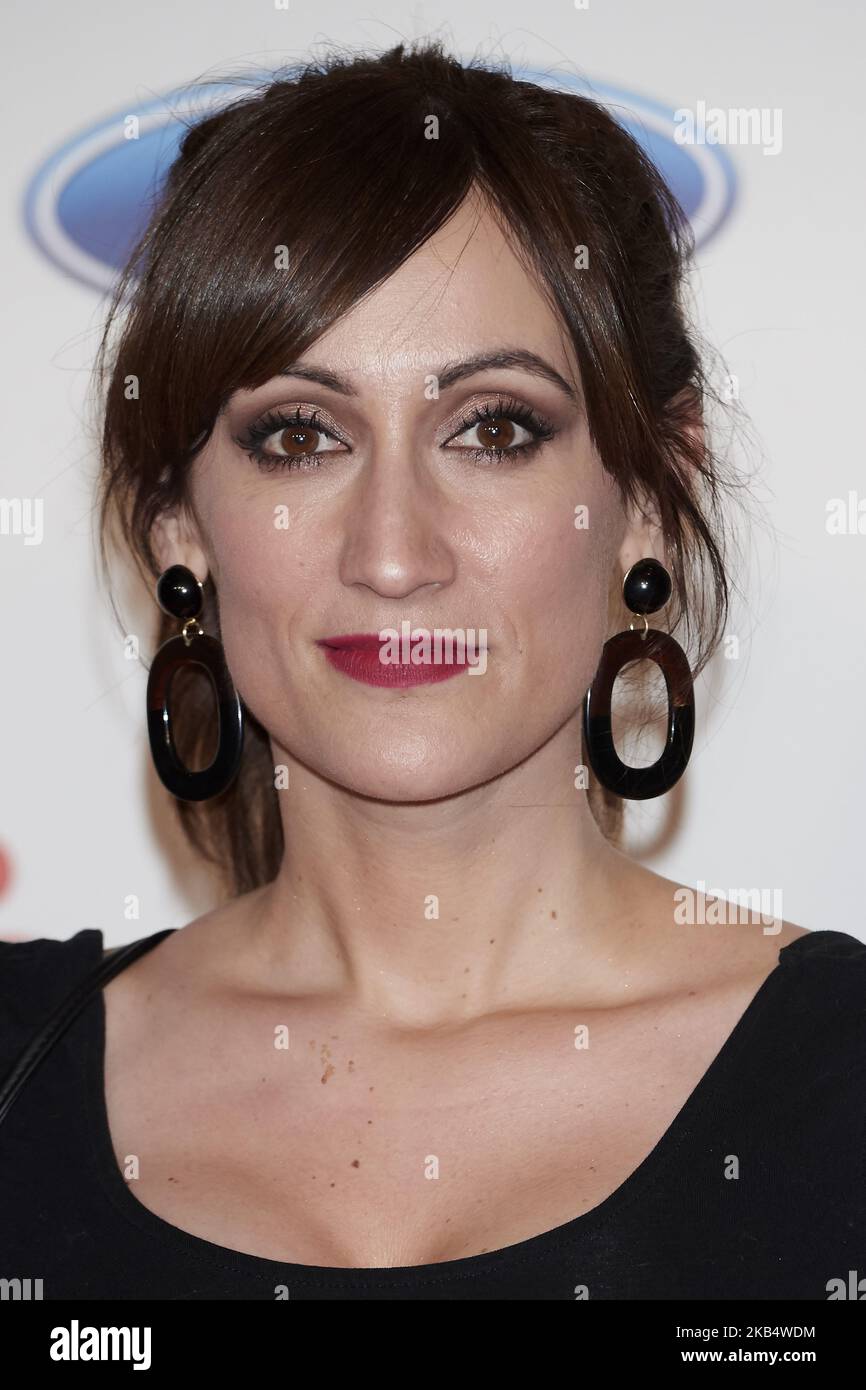 Ana Morgade attends the 'Bajo el mismo Techo' premiere at Callao Cinema ...