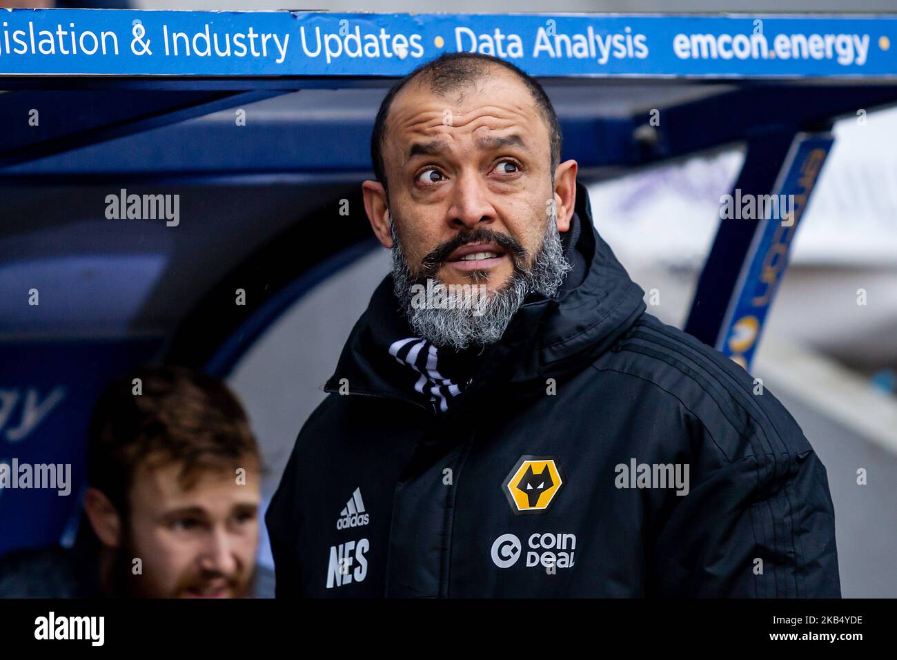 Nuno Manager of Wolverhampton Wanderers during the FA Cup 4th round ...