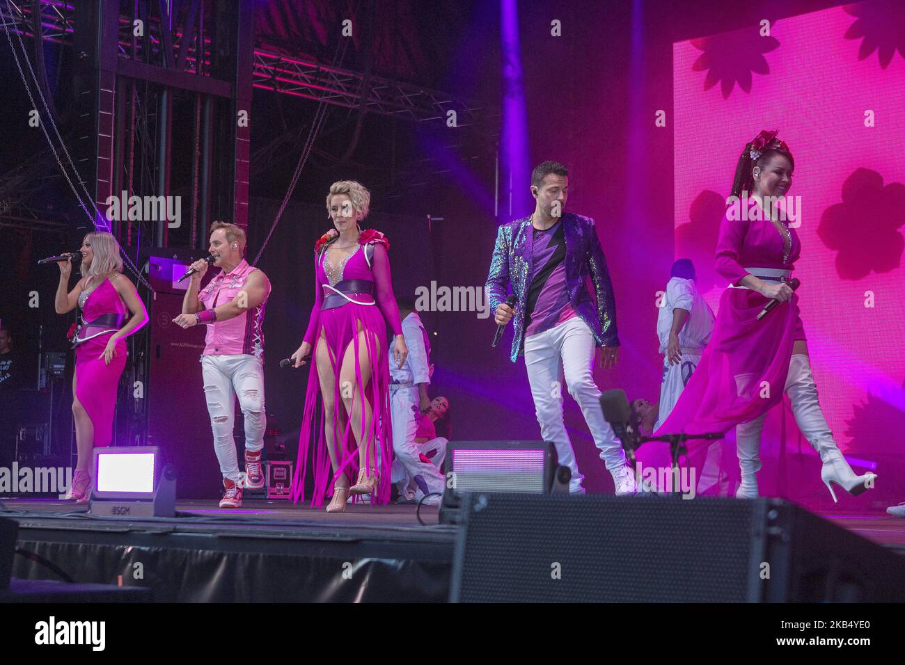 Steps during the Summer of Steps Tour 2018 featuring Steps at the ...