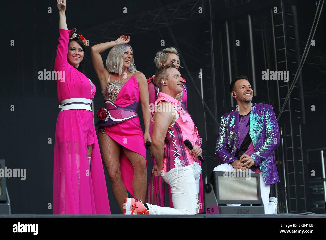 Steps during the Summer of Steps Tour 2018 featuring Steps at the ...