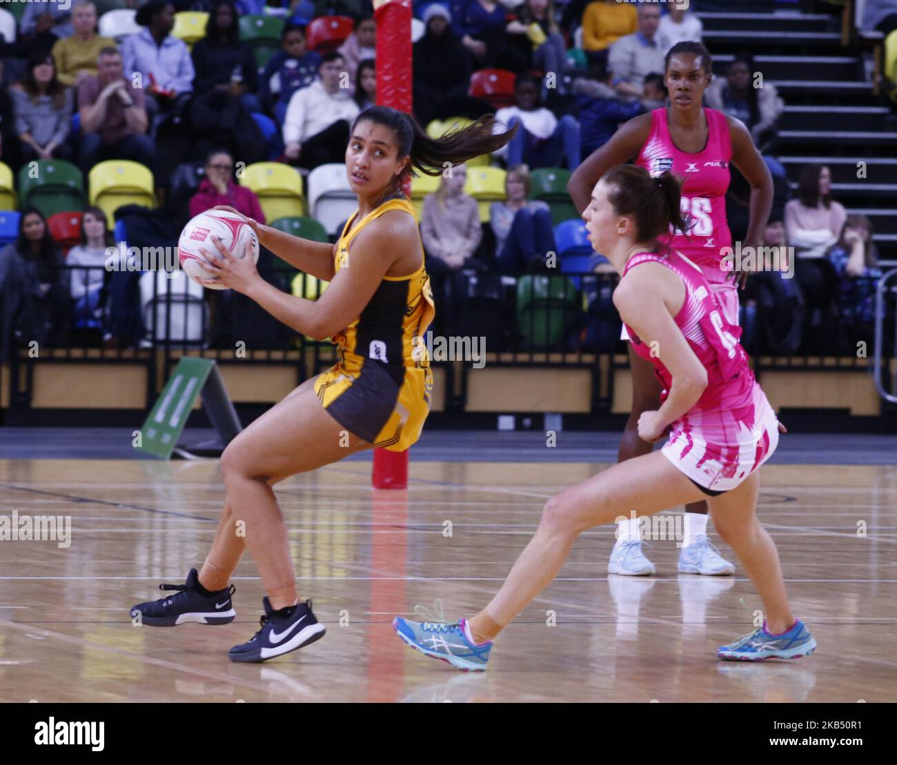 Sophia Candappa of Wasps Netball during Vitality Netball Super League ...