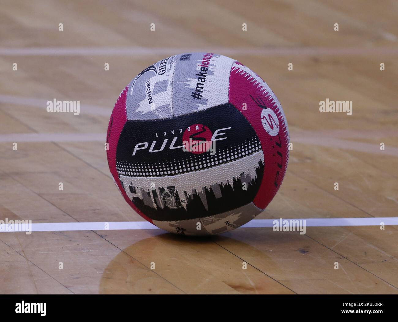 London Pulse Special ball during Vitality Netball Super League Round 3 ...