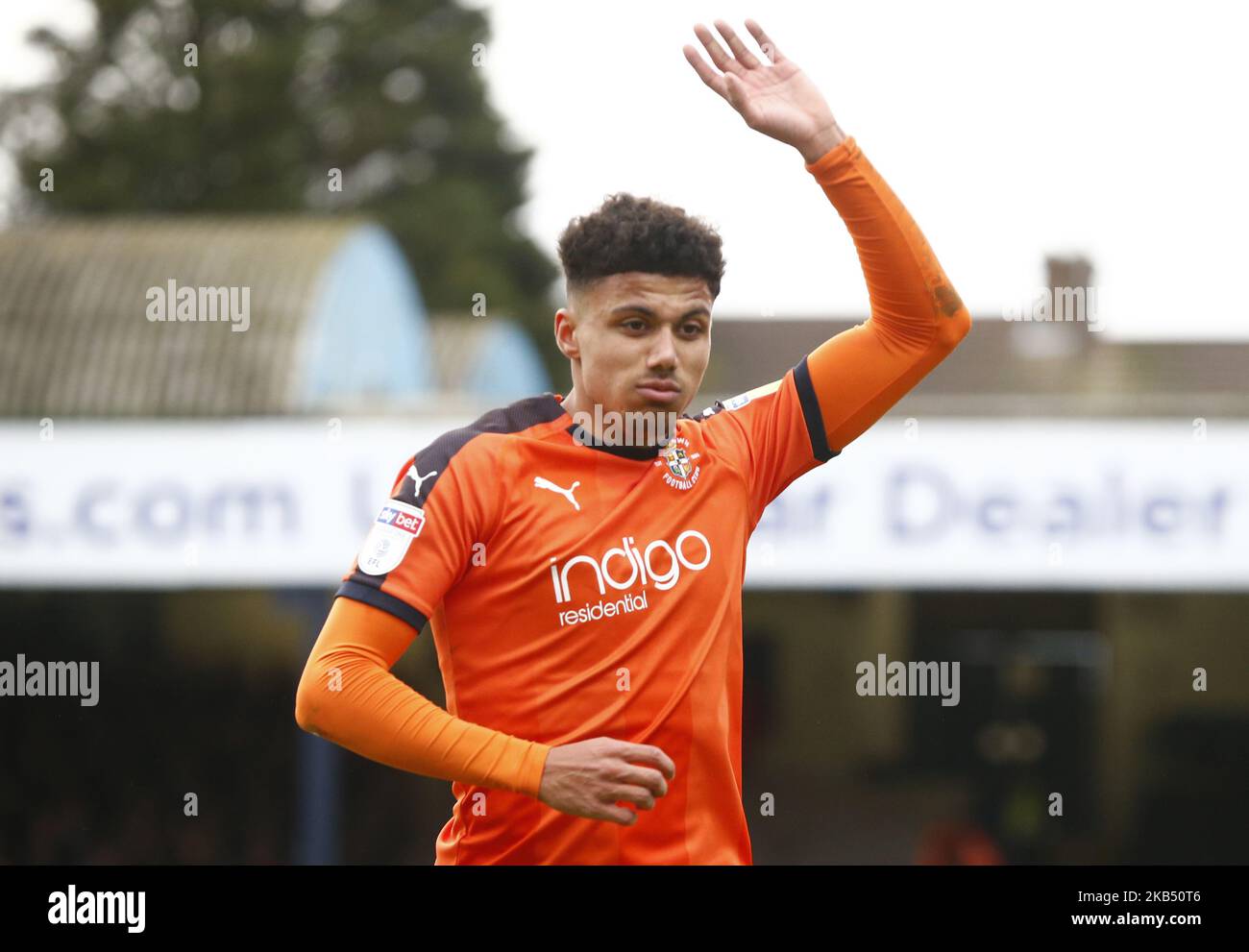James Justin of Luton Town during Sky Bet League One match between ...