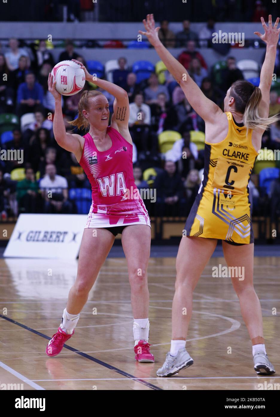 Ash Neal of London Pulse during Vitality Netball Super League Round 3 ...