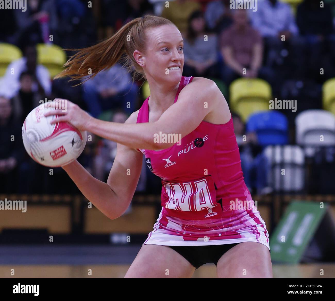 Ash Neal of London Pulse during Vitality Netball Super League Round 3 ...