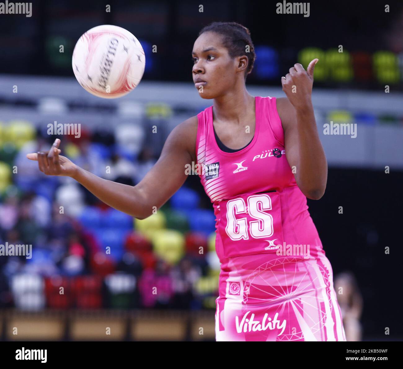 Shantal Slater of London Pulse during Vitality Netball Super League ...