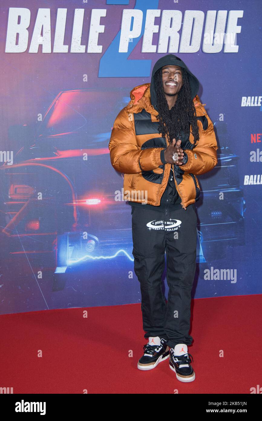 Cheu-B attending the Balle Perdue 2 Premiere at the Mk2 Bibliotheque ...