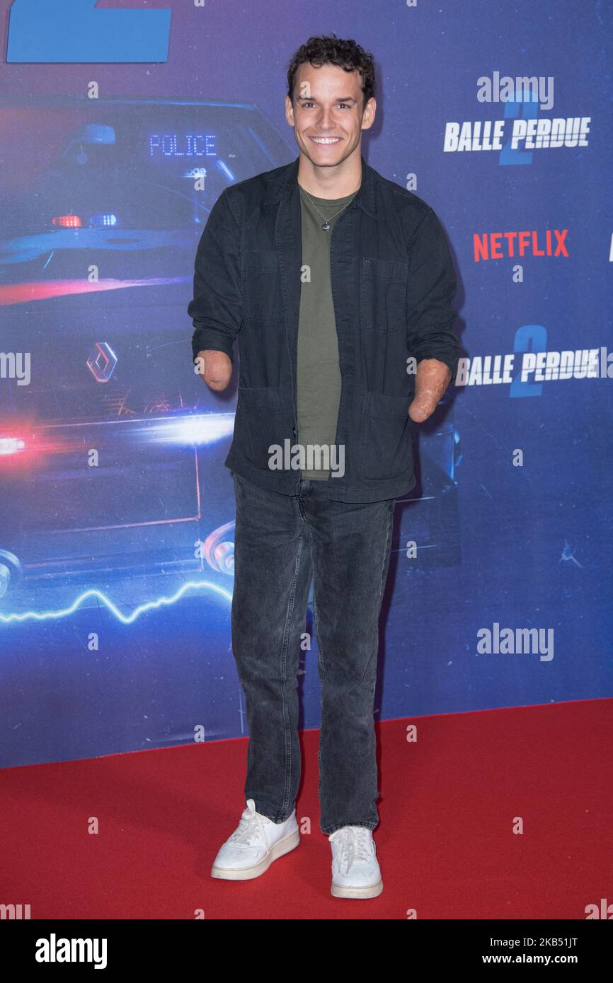 Theo Curin attending the Balle Perdue 2 Premiere at the Mk2 ...
