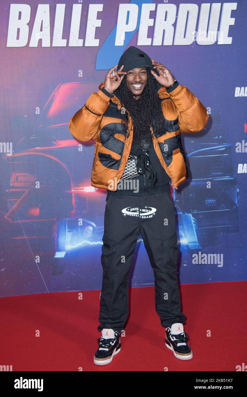 Cheu-B attending the Balle Perdue 2 Premiere at the Mk2 Bibliotheque ...