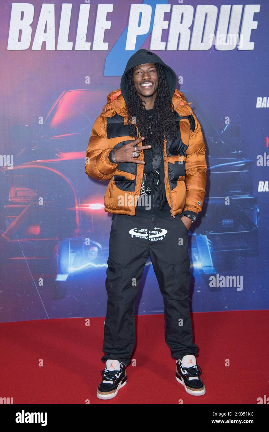 Cheu-B attending the Balle Perdue 2 Premiere at the Mk2 Bibliotheque ...