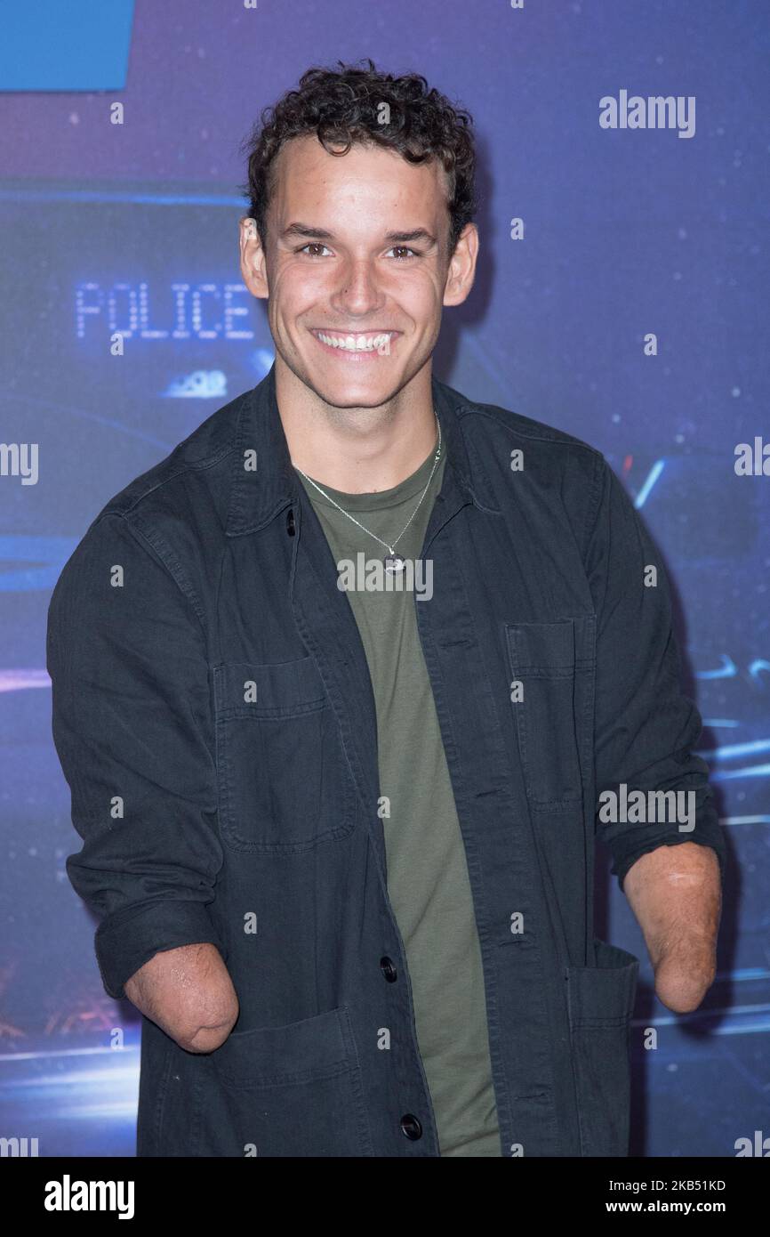 Theo Curin attending the Balle Perdue 2 Premiere at the Mk2 ...