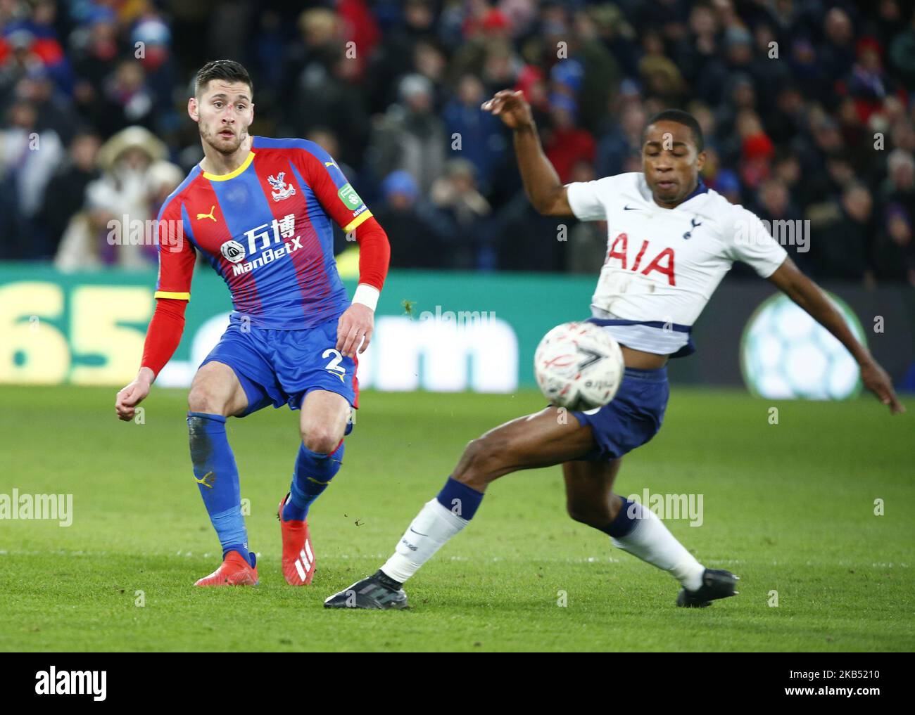 Crystal Palace's Joel Ward during FA Cup Fourth Round between Crystal ...