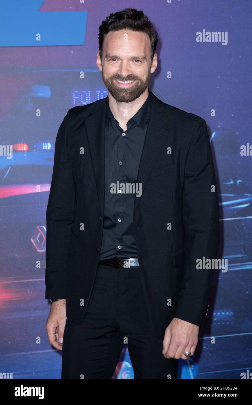 Alban Lenoir attending the Balle Perdue 2 Premiere at the Mk2 ...