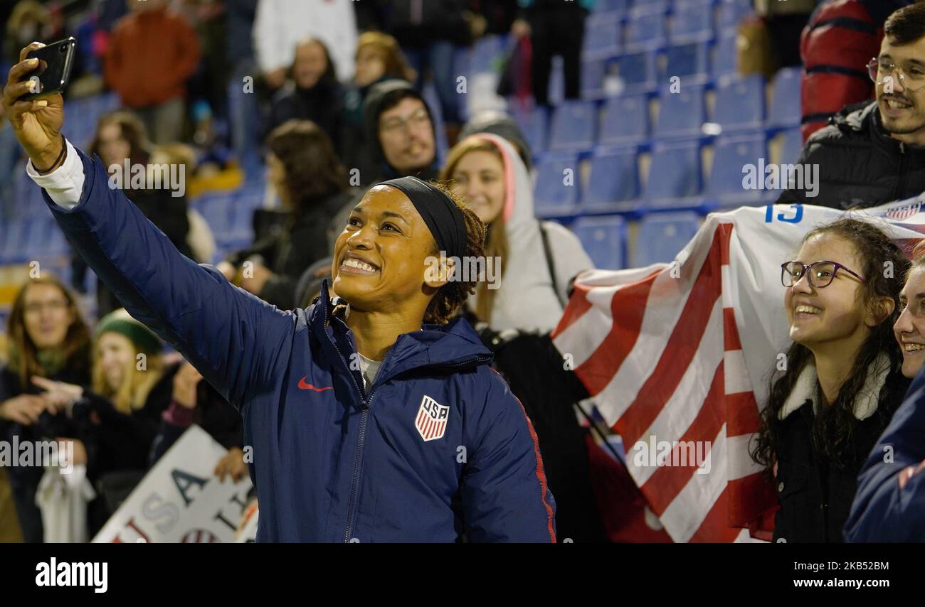 Jessica McDonald of The United States taking time for fans during ...