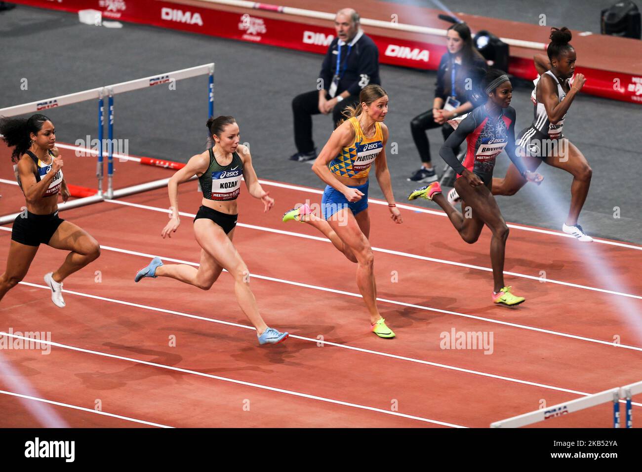 From left to right : Fanny Quenot (Fra), Luca Kozak (Hun), Hanna ...