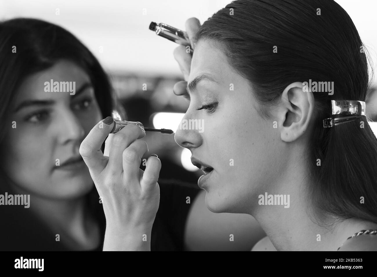 Oscar backstage Black and White Stock Photos & Images - Alamy