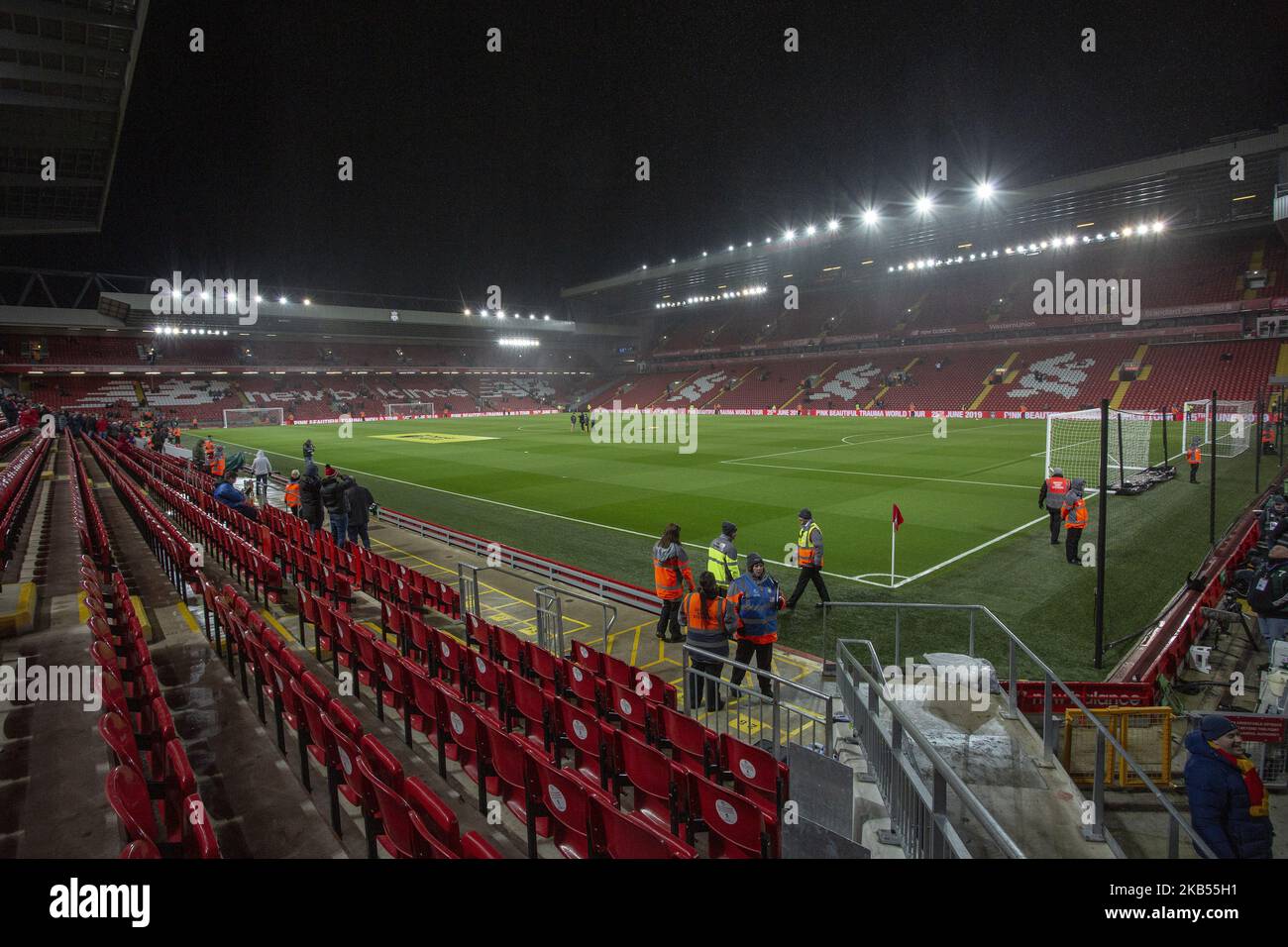 Inside anfield hi-res stock photography and images - Alamy