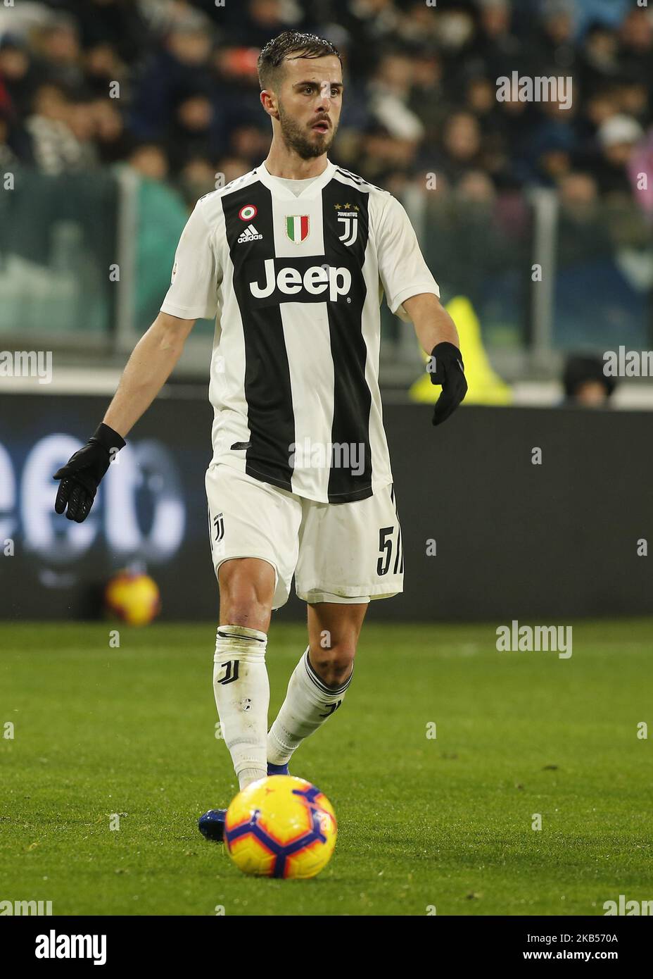 Miralem Pjani? during Serie A match between Juventus v Parma, in Turin ...