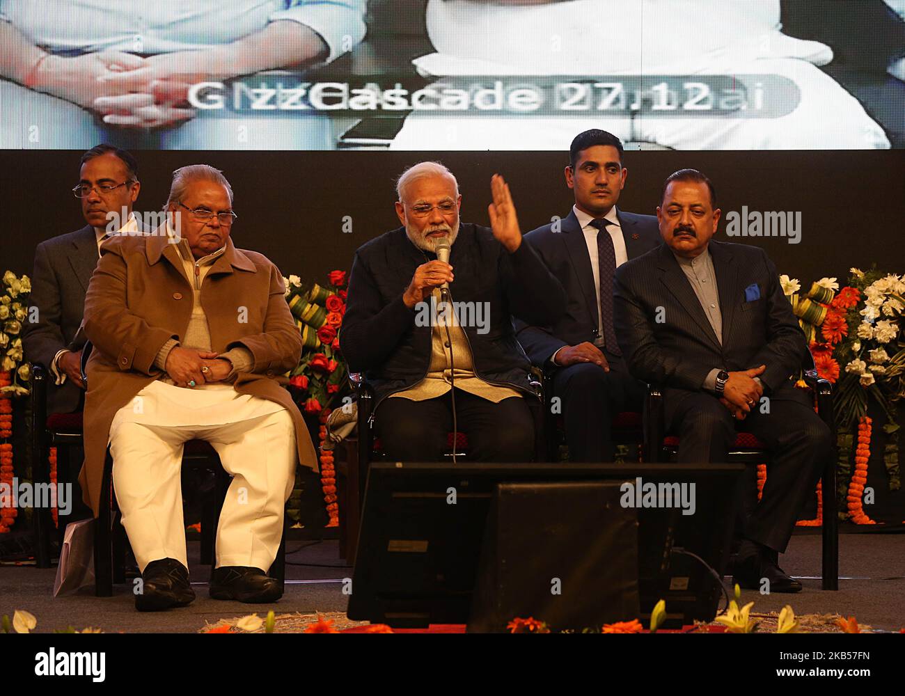 India Kashmir Indian Prime Minister Narendra Modi Visits Kashmir Hi Res