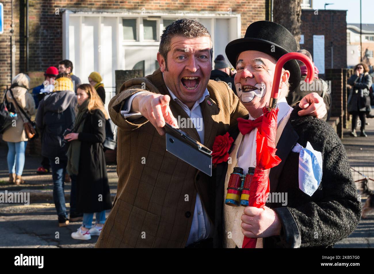 Joseph grimaldi as a clown hi-res stock photography and images - Alamy