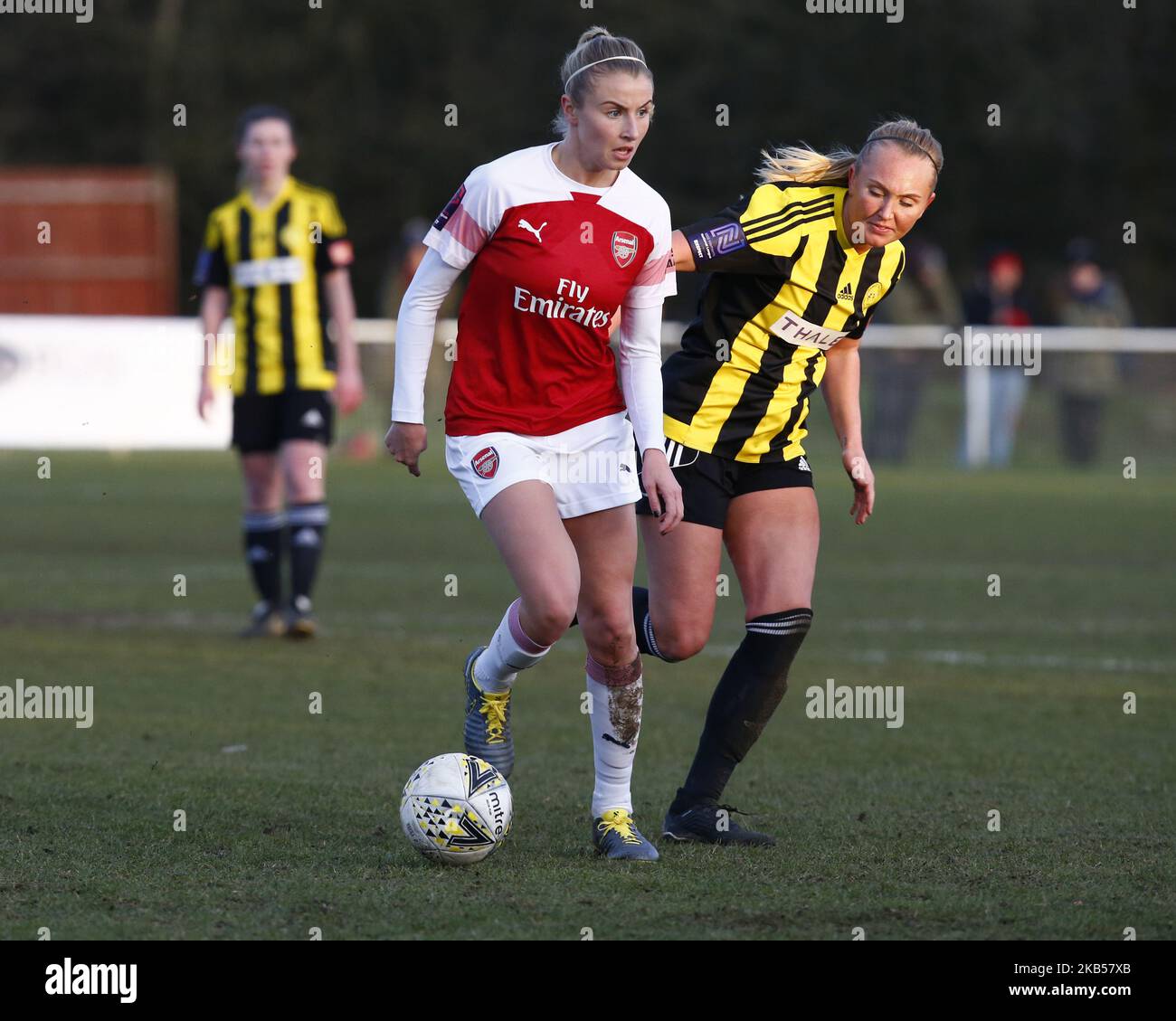 Leah Williamson of Arsenal during the SSE Women's FA Cup Fourth Round ...