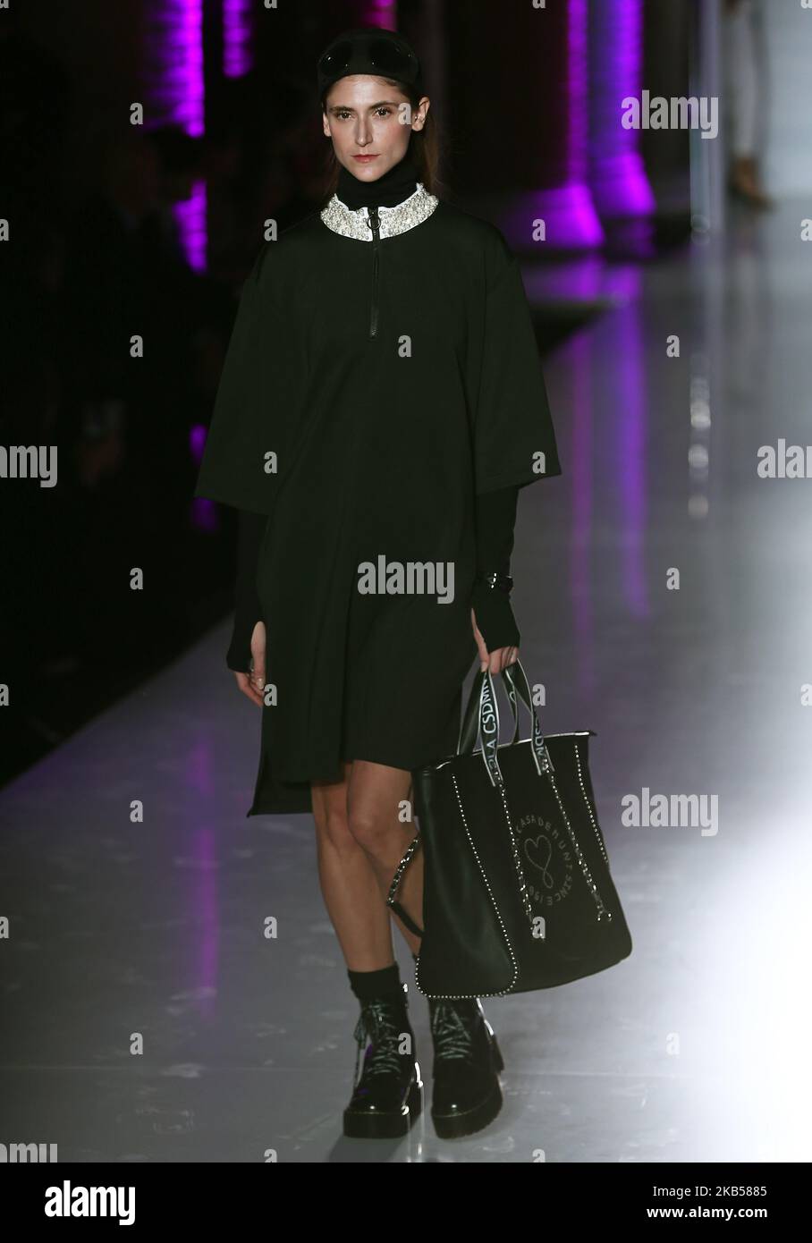 Model wears at collection runwayas creation from Mayte by Lola ...