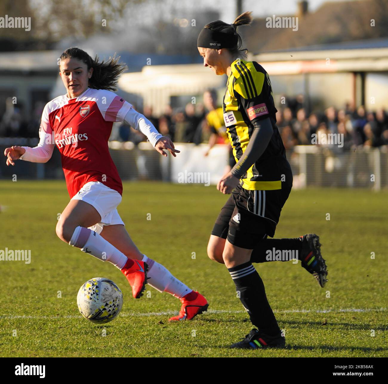 Danielle Van De Donk of Arsenal during the SSE Women's FA Cup football ...