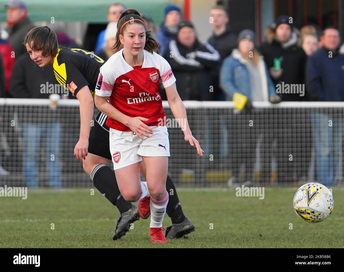 Ruby Grant of Arsenal during the SSE Women's FA Cup football match ...