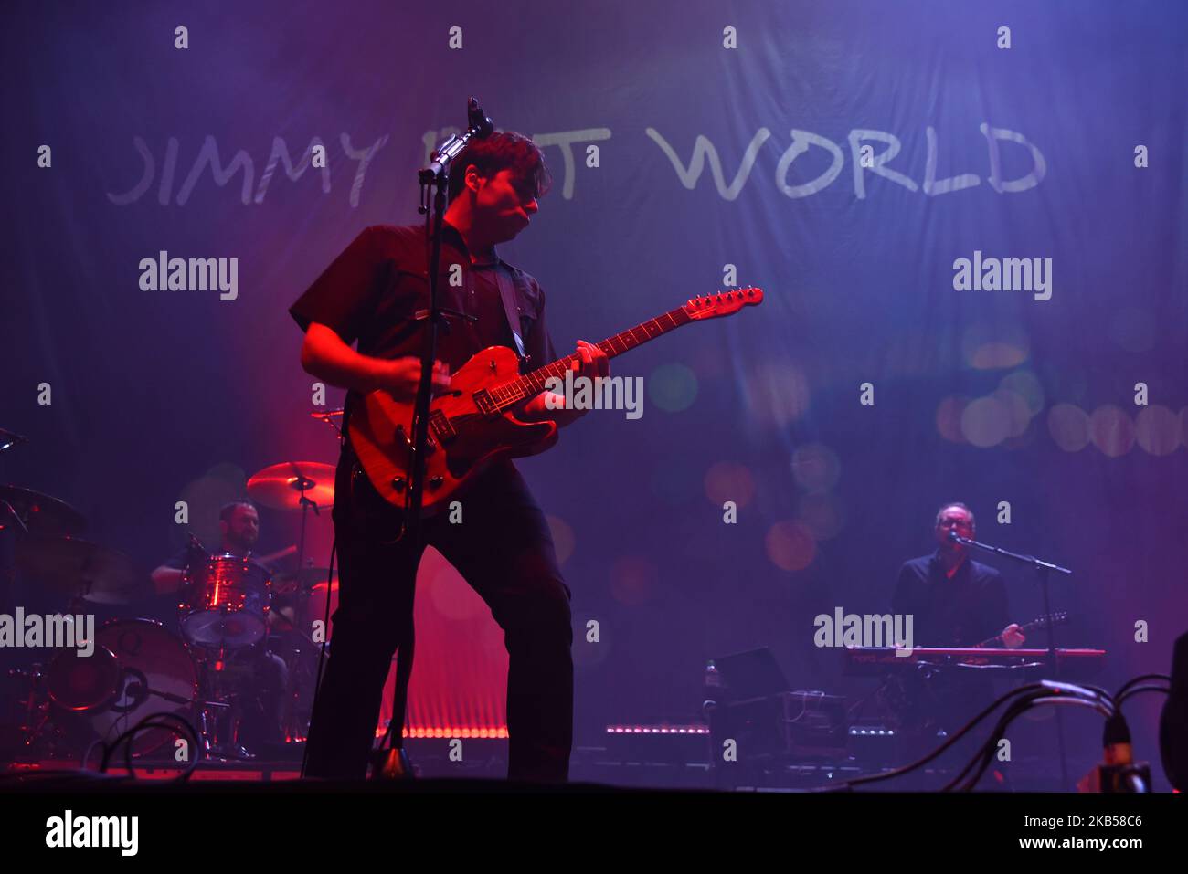 American rock band Jimmy Eat World perform on stage Alexandra Palace ...